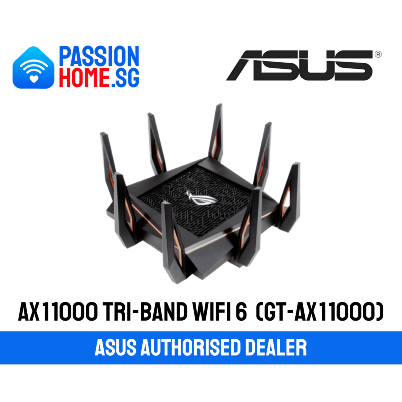 GT-AX11000 - AX11000 Tri-band WiFi 6 (802.11ax) Gaming Router (1148 ...